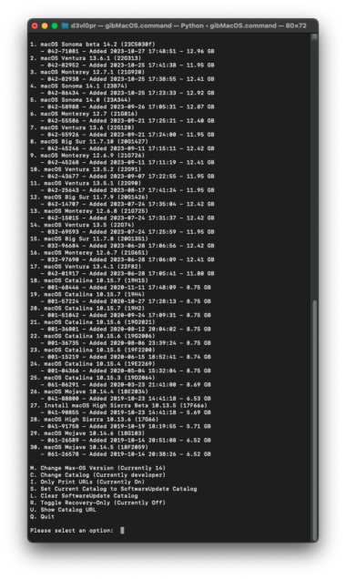 Guide to Create a Bootable macOS USB Drive Using gibmacOS Tool 2023 | Kextcache