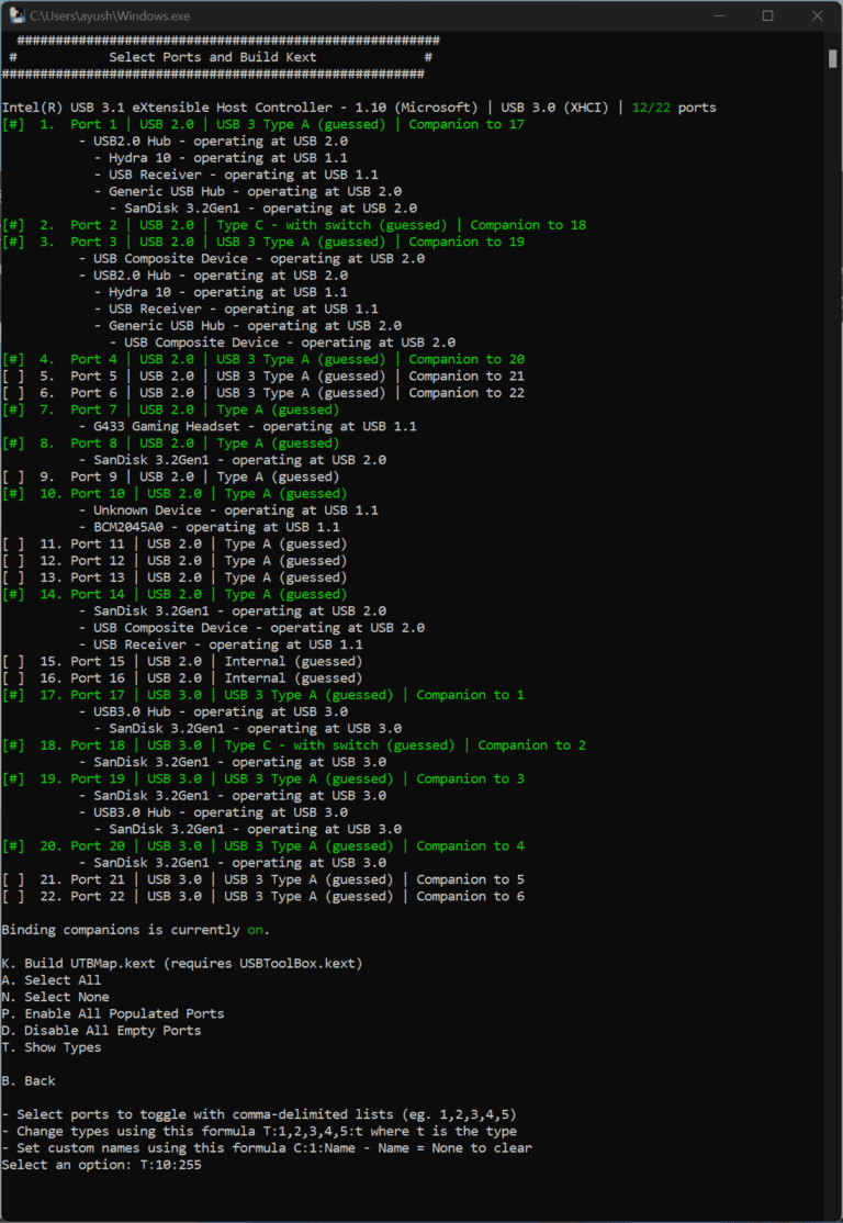 [GUIDE] How To do USB Mapping for Hackintosh in Windows