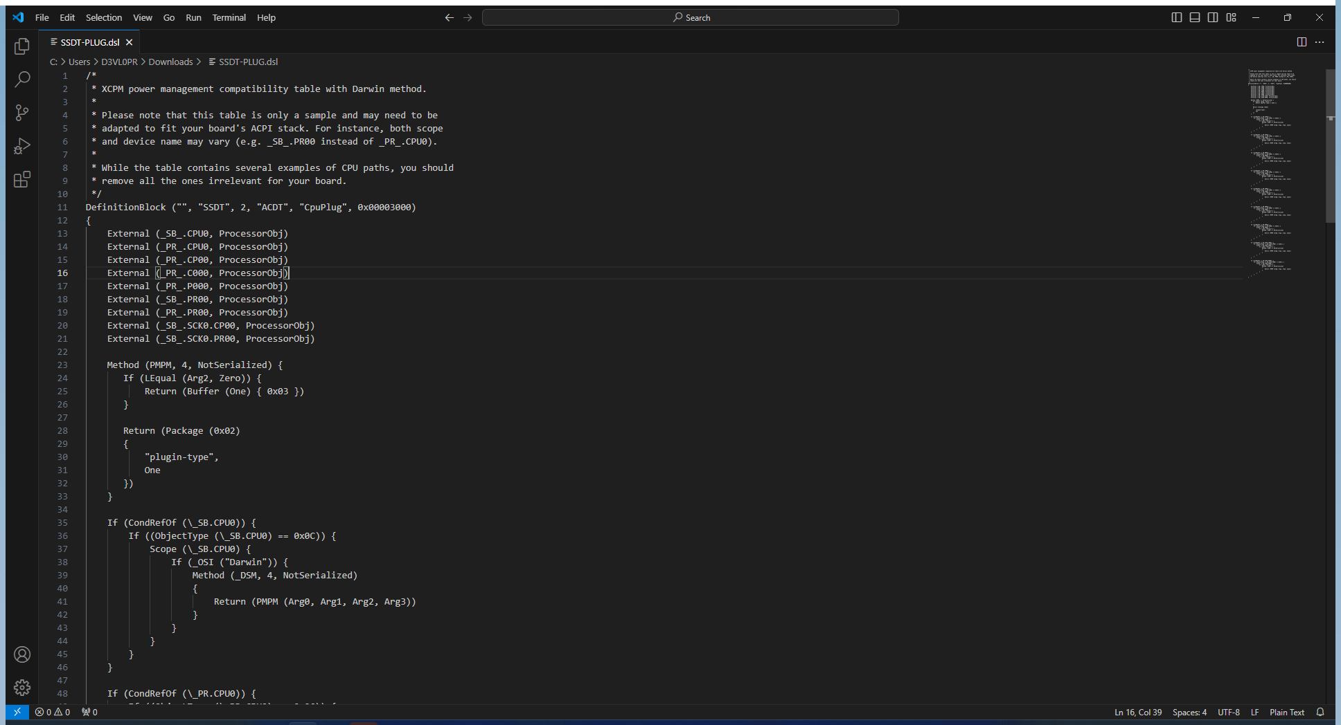 Advanced Hackintosh ACPI: A Deep Dive into SSDT Selection and Configuration
